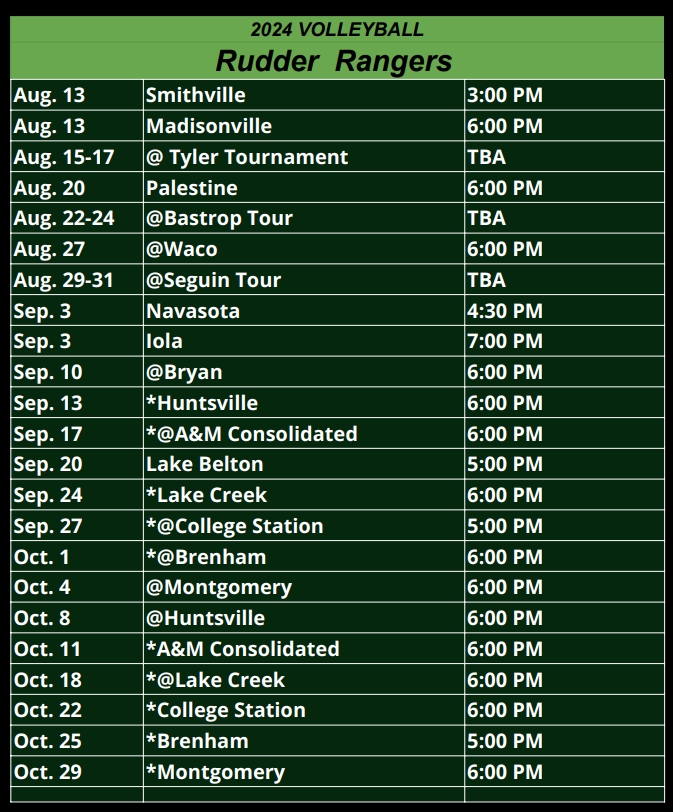 2024 Volleyball Schedules – bcsBALL.com
